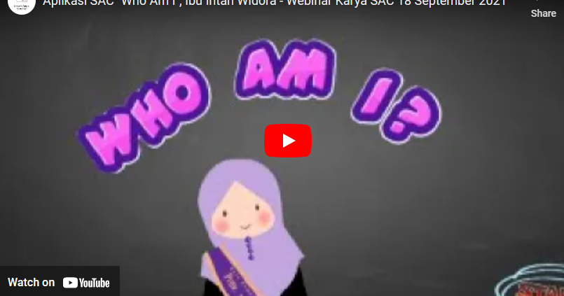 Webinar Guru Aplikasi SAC "Who Am I" - INOSI APPS